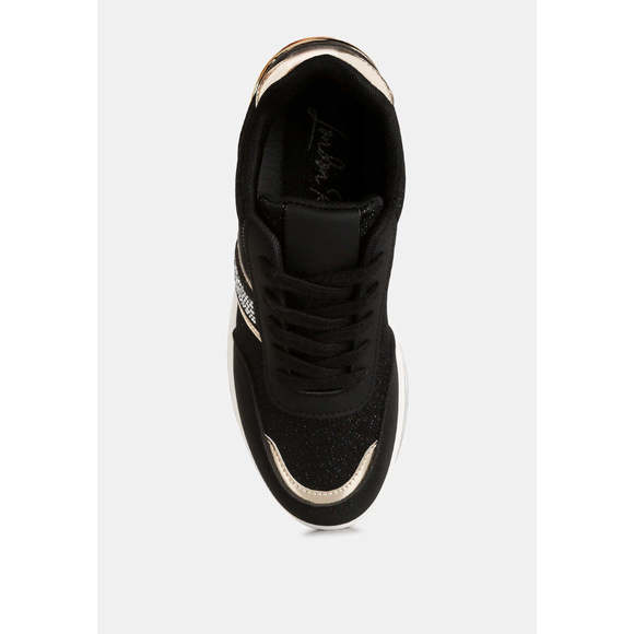 London Rag | Shoes | Metallic Panel Platform Sneakers | Poshmark